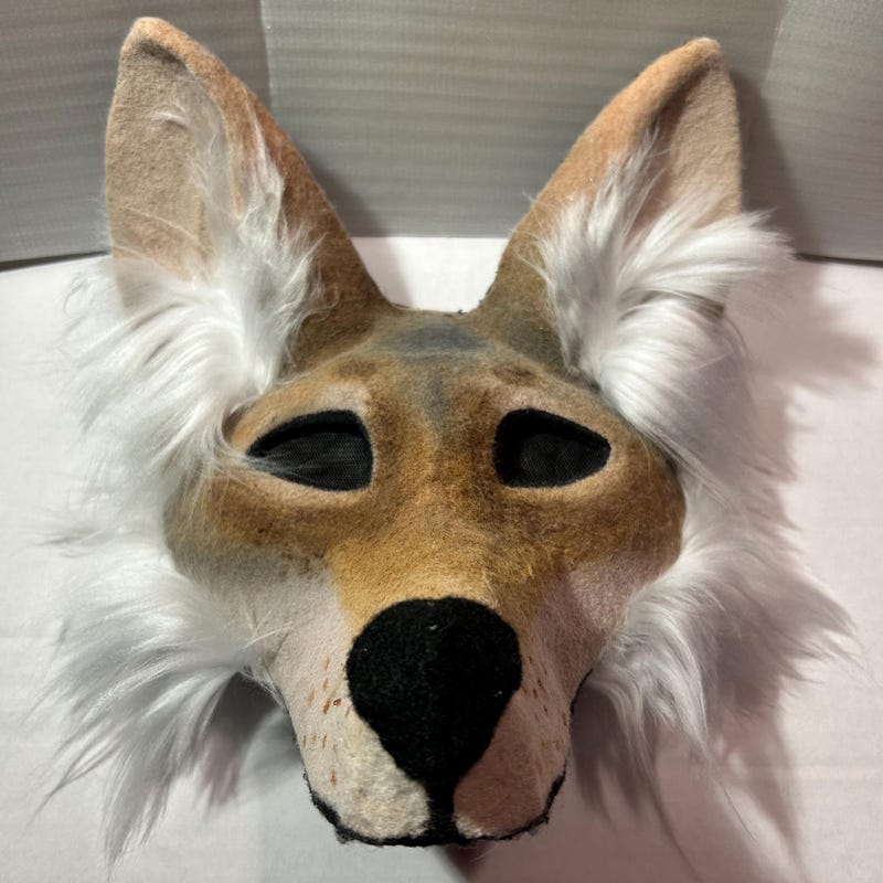 Coyote Mask - Etsy