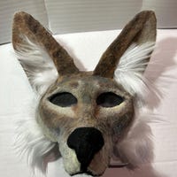 Coyote Mask - Etsy