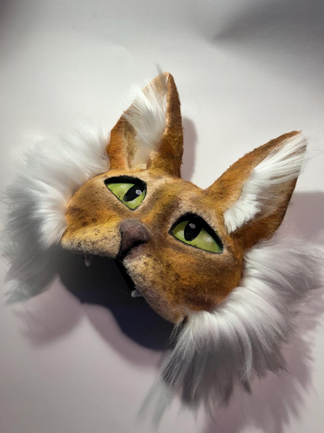 Orange Mainecoon Therian Mask - Etsy