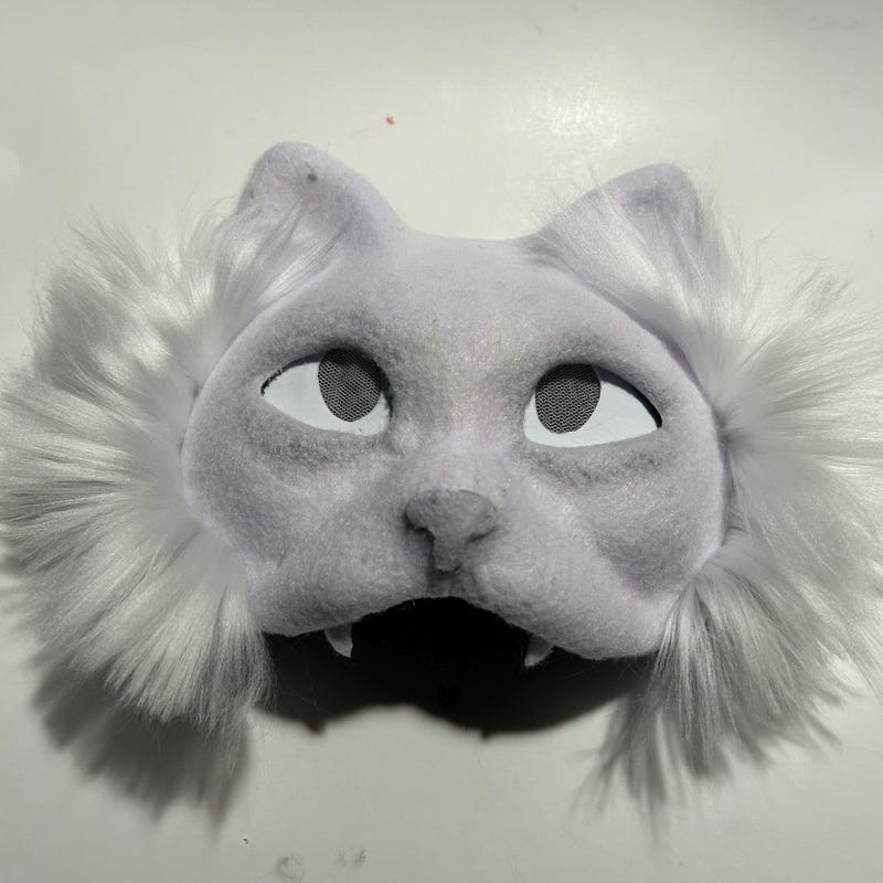 Therian Cat Mask Base - Etsy