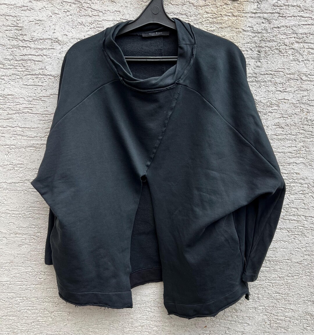Nuovo Borgo Avant Garde Black Oversized Sweatshirt - Etsy