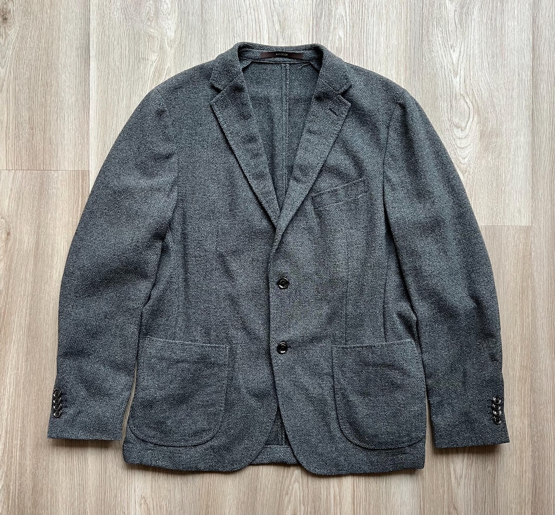 Windsor Strellson Gray Blazer Two Button Jacket - Etsy