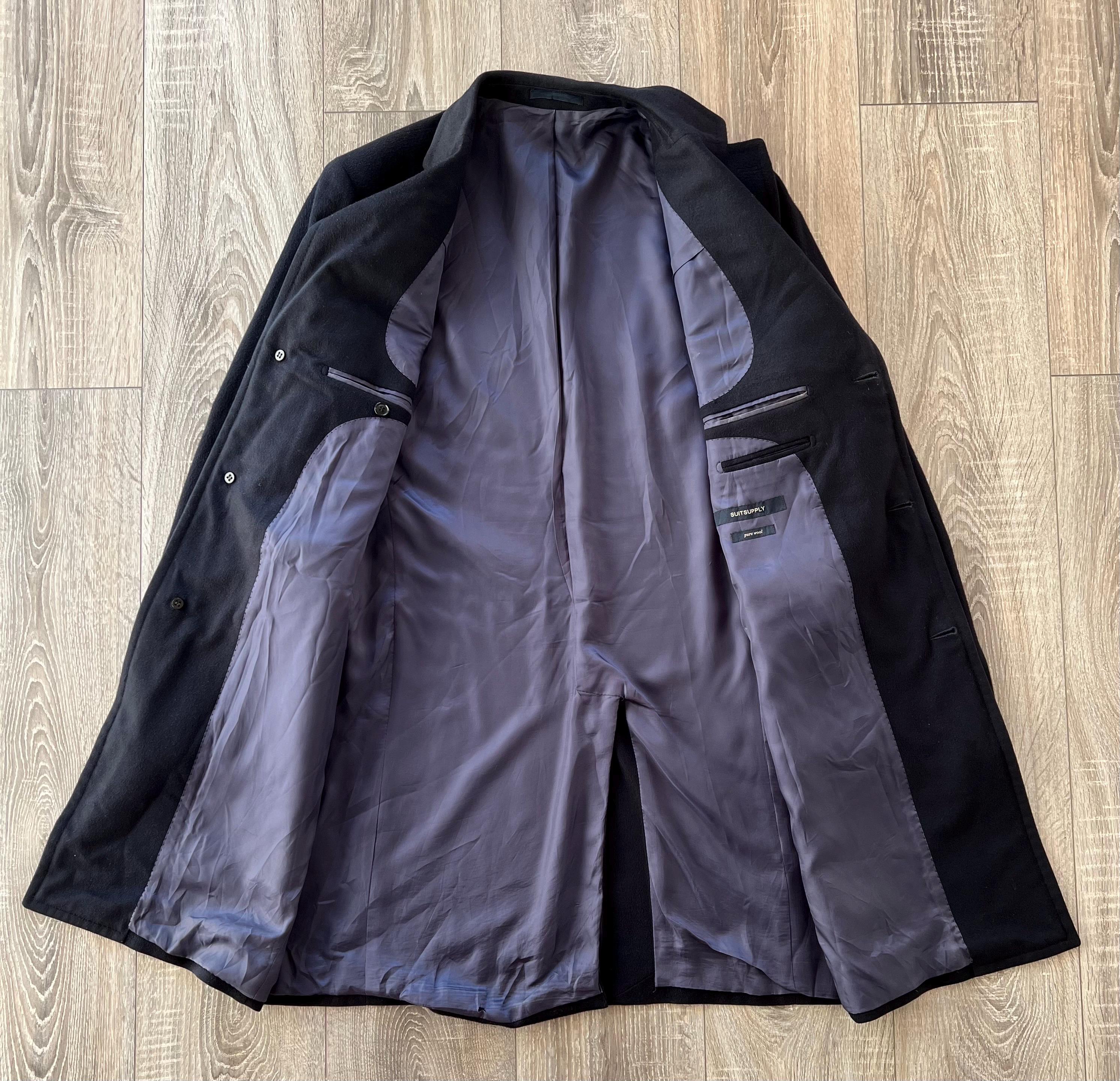 Vintage Suitsupply Wool Coat - Etsy