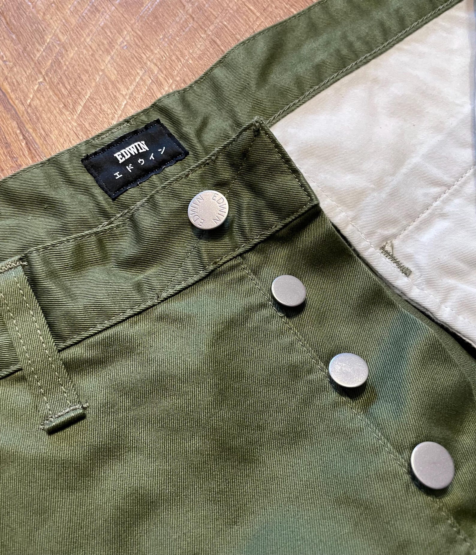 Edwin 55 Chino Pants Classic Trousers - Etsy