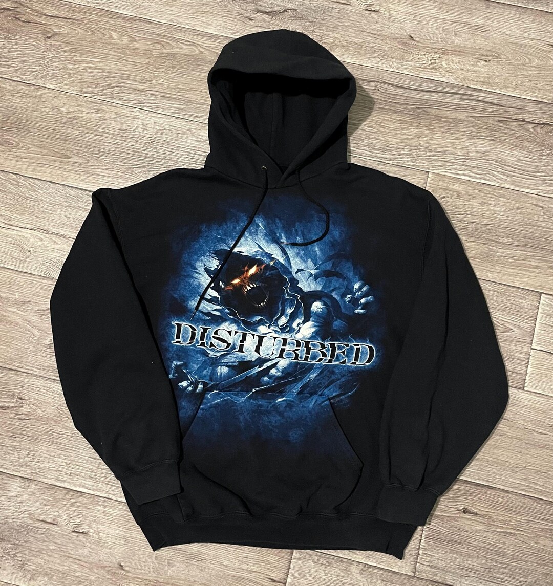 Disturbed Asylum 2010 Black Hoodie - Etsy