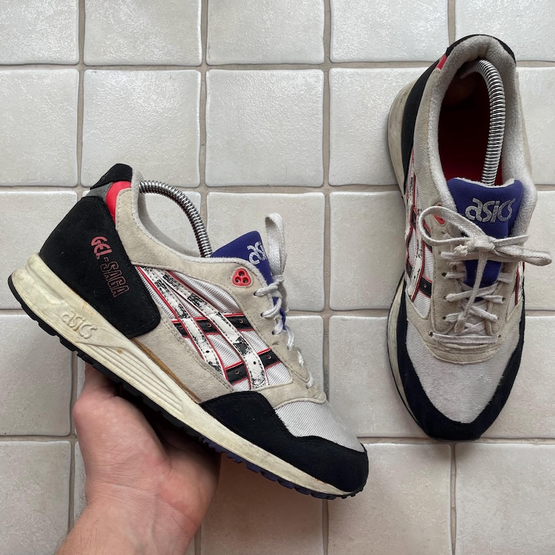 Vintage Asics Shoes - Etsy