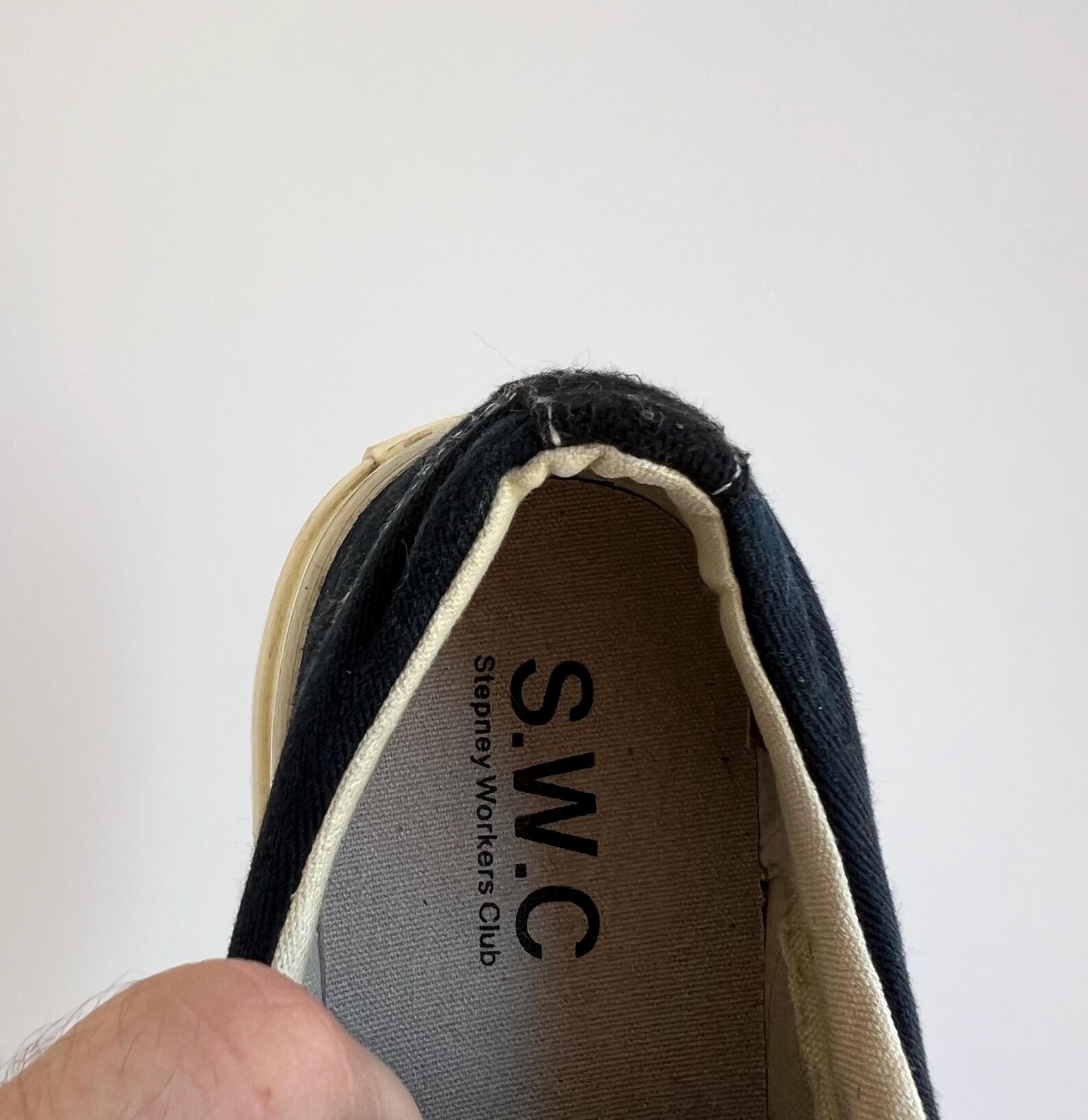 Stepney Workers Club SWC Canvas Sneakers - Etsy