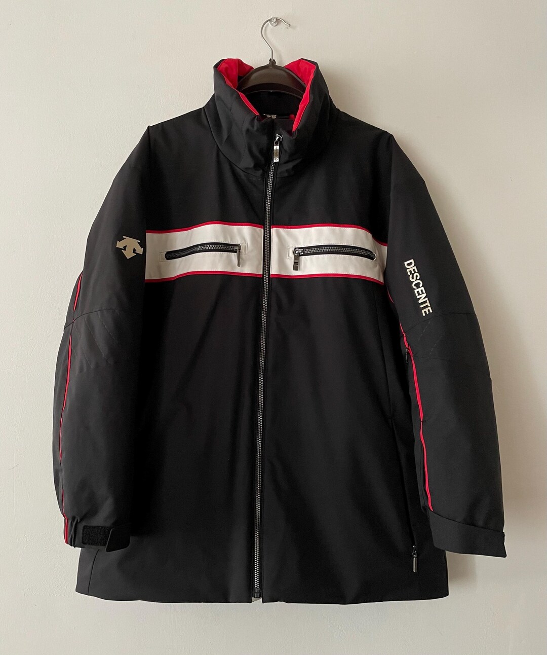Descente Outdoor Ski Black Jacket - Etsy