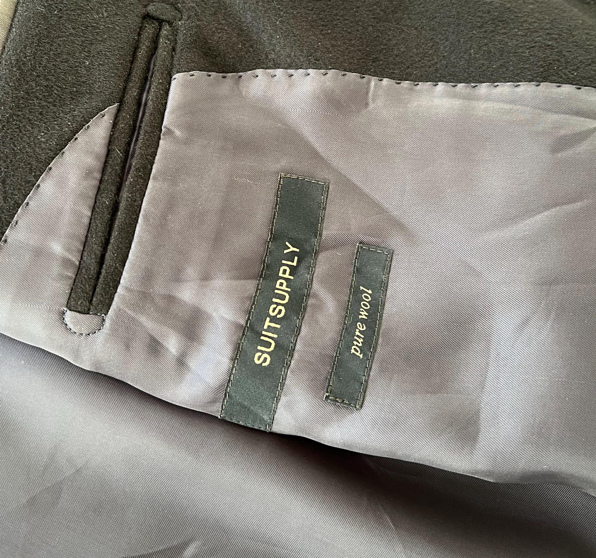 Vintage Suitsupply Wool Coat - Etsy