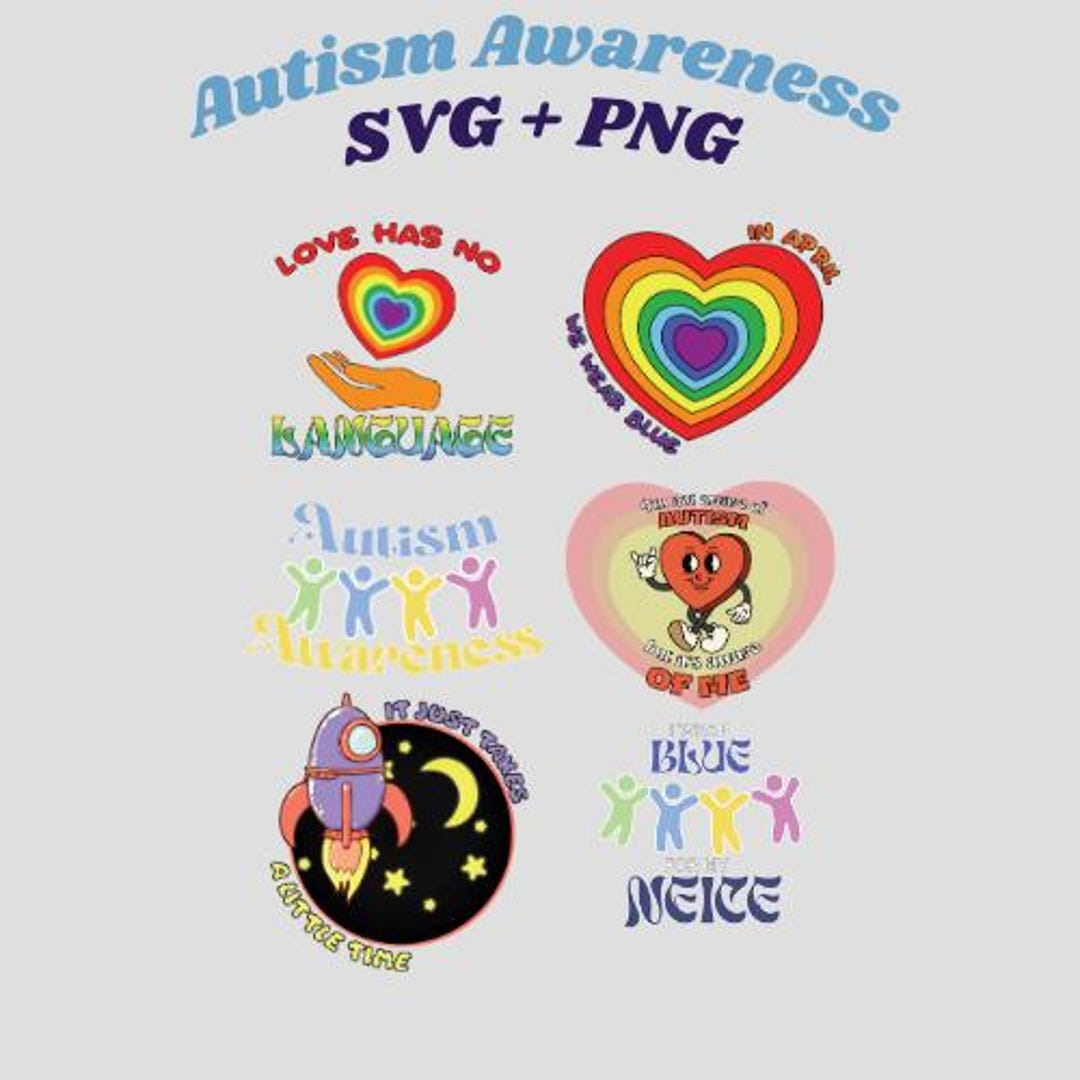 Autism Svg, Austism Awareness Svg Bundle, Austism Svg, Austism ...