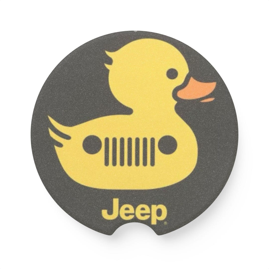 Jeep Duck Coaster - Etsy