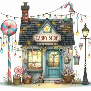 Candy Shop- Clip Art Bundle, Digital Download, Digital Files, Digital ...