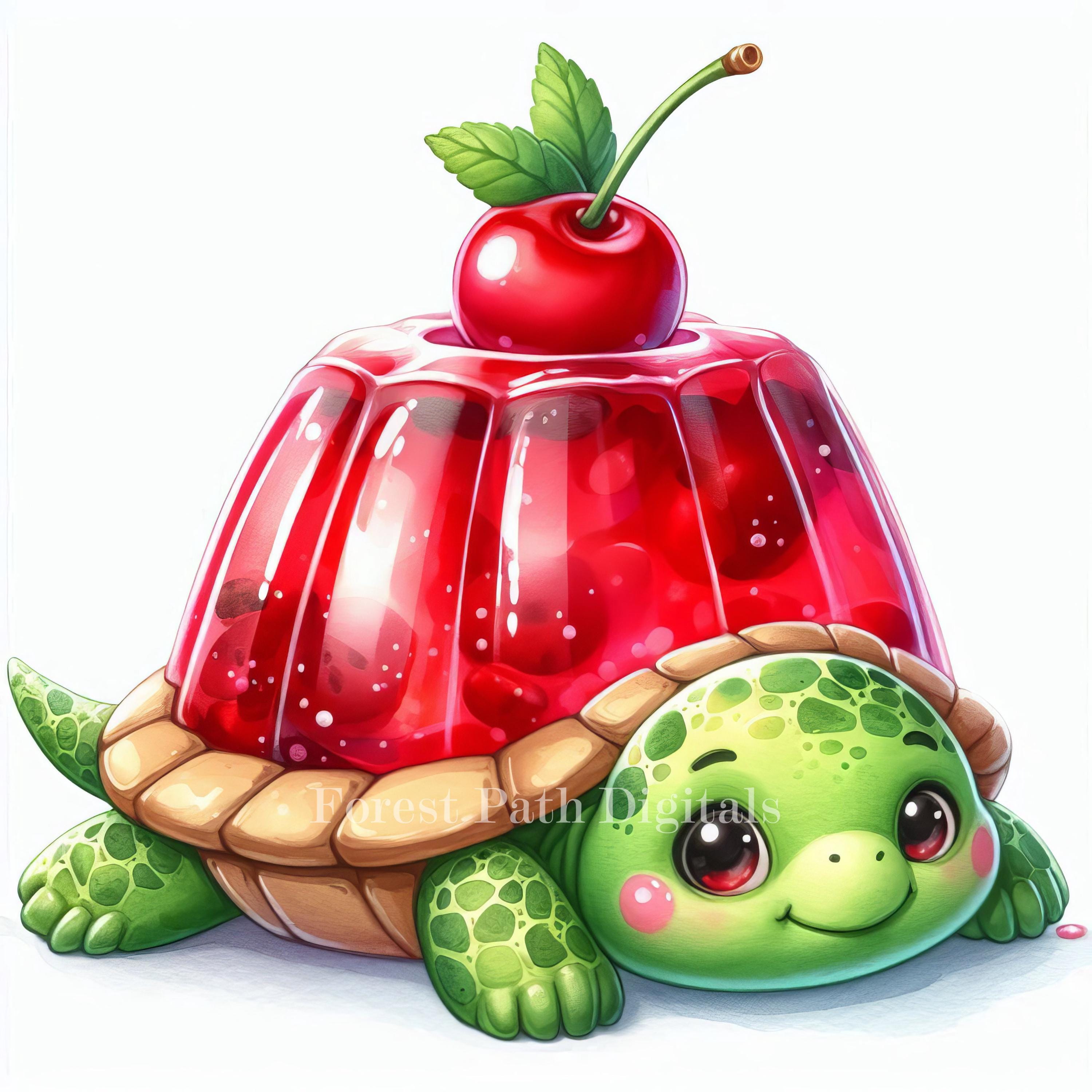 Jelly Turtles - Clip Art Bundle, Digital Download, Digital Files ...