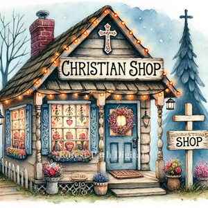 Christian Faith Shop - Clip Art Bundle, Digital Download, Digital Files ...