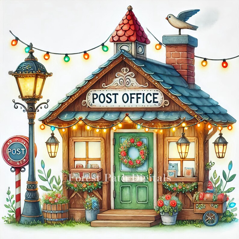 Post Office - Clip Art Bundle, Digital Download, Digital Files ...
