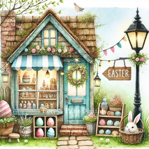 Easter Shop - Clip Art Bundle, Digital Download, Digital Files ...