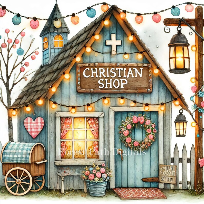 Christian Faith Shop - Clip Art Bundle, Digital Download, Digital Files ...