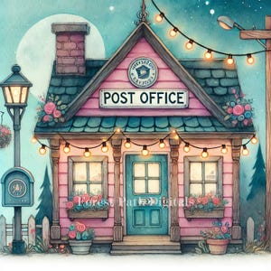 Post Office - Clip Art Bundle, Digital Download, Digital Files ...