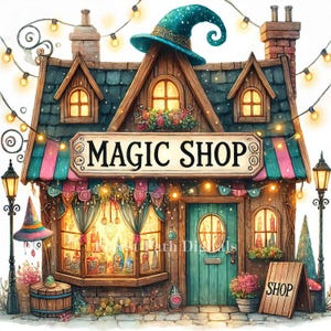 Magic Shop - Clip Art Bundle, Digital Download, Digital Files ...