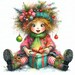 Quirky Christmas Surprise - Clip Art Bundle, Digital Download, Digital ...