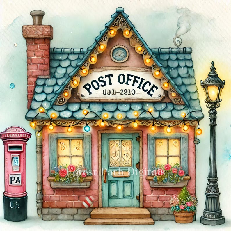 Post Office - Clip Art Bundle, Digital Download, Digital Files ...