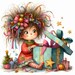 Quirky Christmas Surprise - Clip Art Bundle, Digital Download, Digital ...