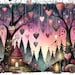 Magical Valentine's Day Forest - Clip Art Bundle, Digital Download ...