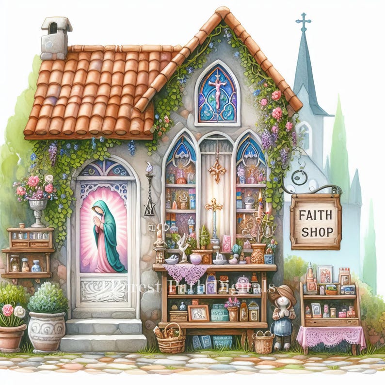 Christian Faith Shop - Clip Art Bundle, Digital Download, Digital Files ...