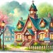 School House - Clip Art Bundle, Digital Download, Digital Files ...