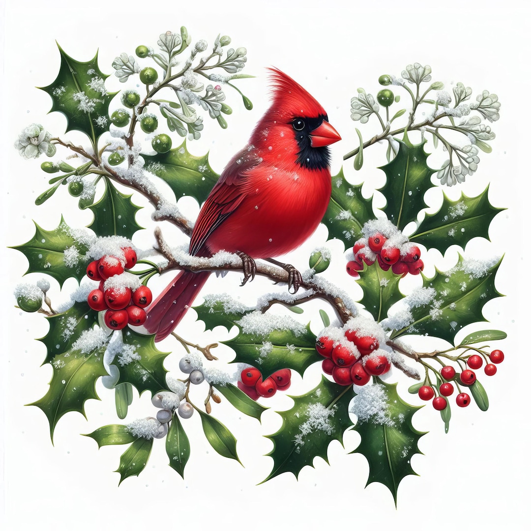 Winter Berries - Clip Art Bundle, Digital Download, Digital Files ...