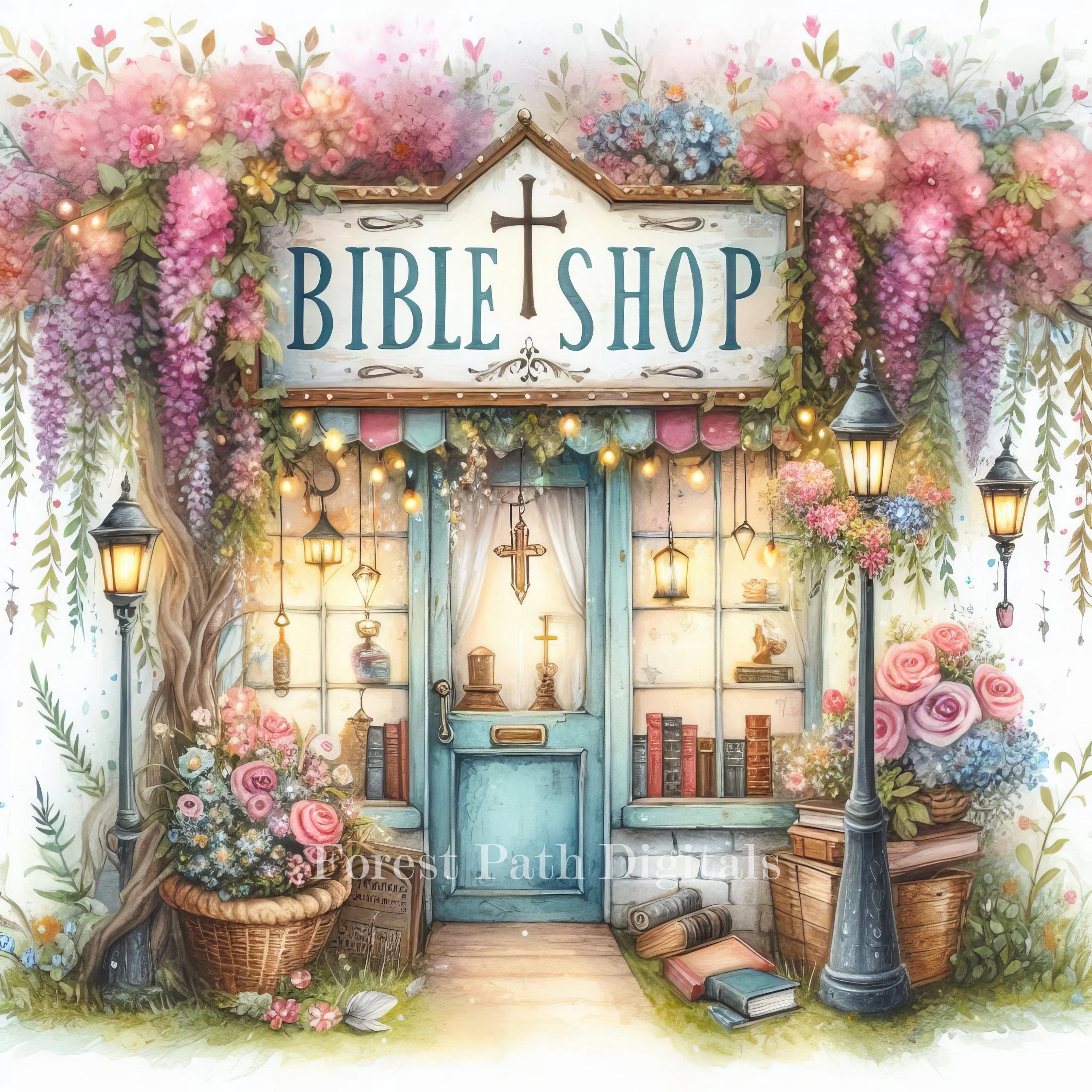 Bible Shop - Clip Art Bundle, Digital Download, Digital Files ...