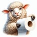 Bathroom Farm Animals -clip Art Bundle, Digital Files Download ...