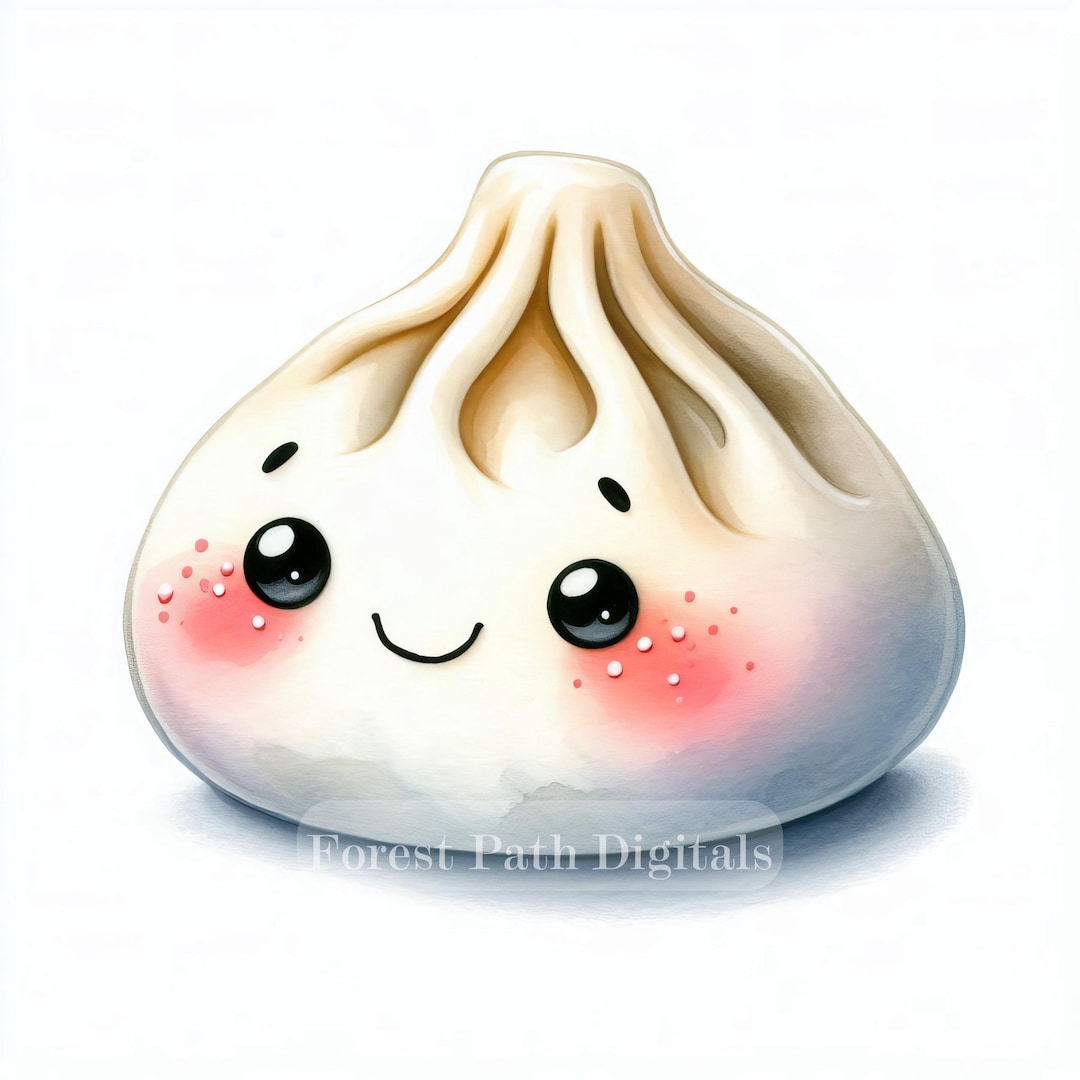 Dumplings - Clip Art Bundle, Digital File Images Download, Whimsical ...