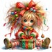 Quirky Christmas Surprise - Clip Art Bundle, Digital Download, Digital ...