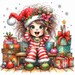 Waiting for Santa - Clip Art Bundle, Digital Download, Digital Files ...