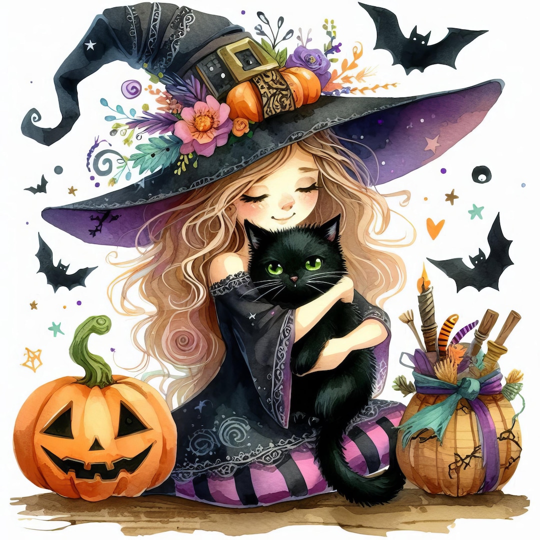 Halloween Hugs - Clip Art Bundle, Digital Download Images Files ...