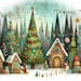 Whimsical Christmas Forest - Clip Art Bundle, Digital Download, Digital ...
