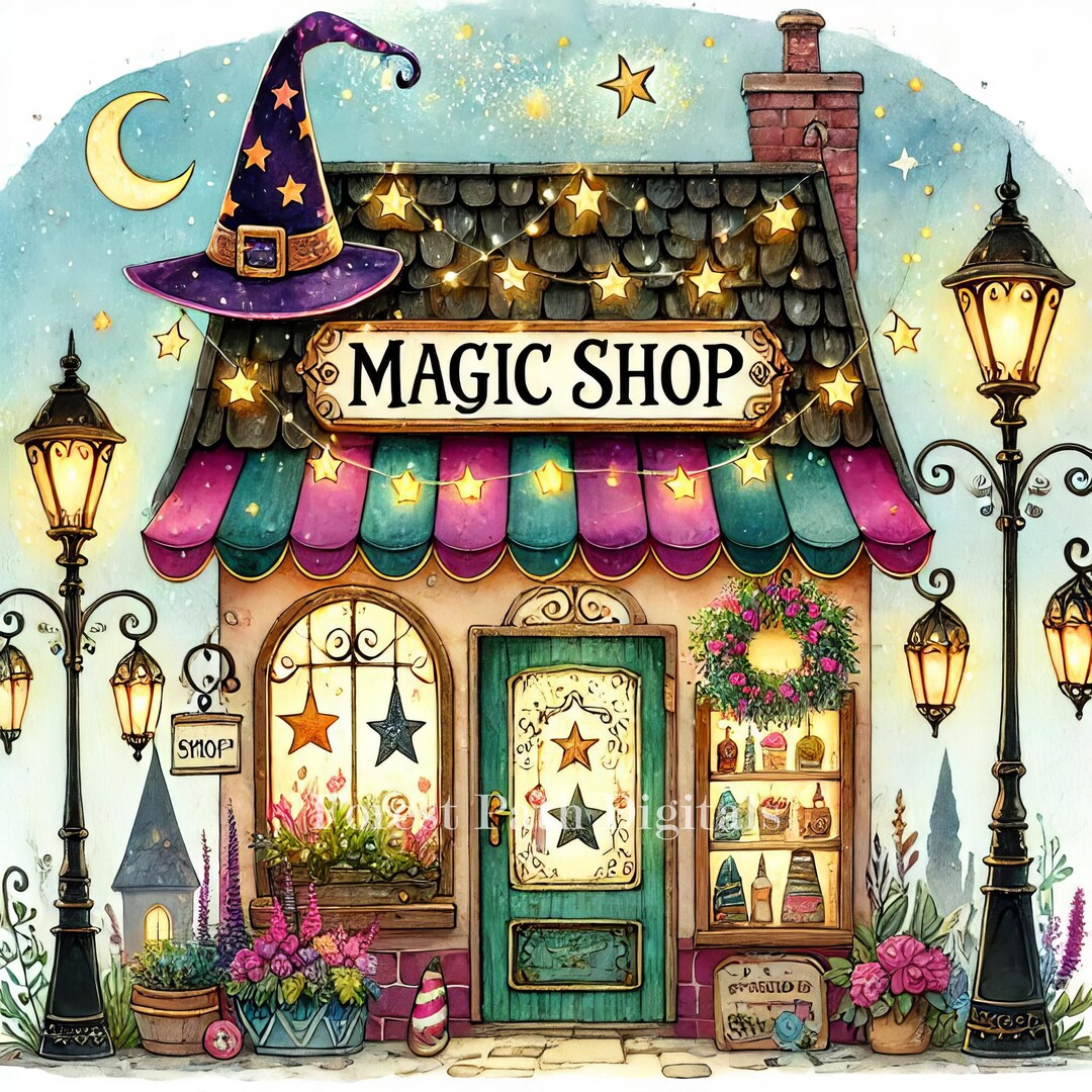 Magic Shop - Clip Art Bundle, Digital Download, Digital Files ...