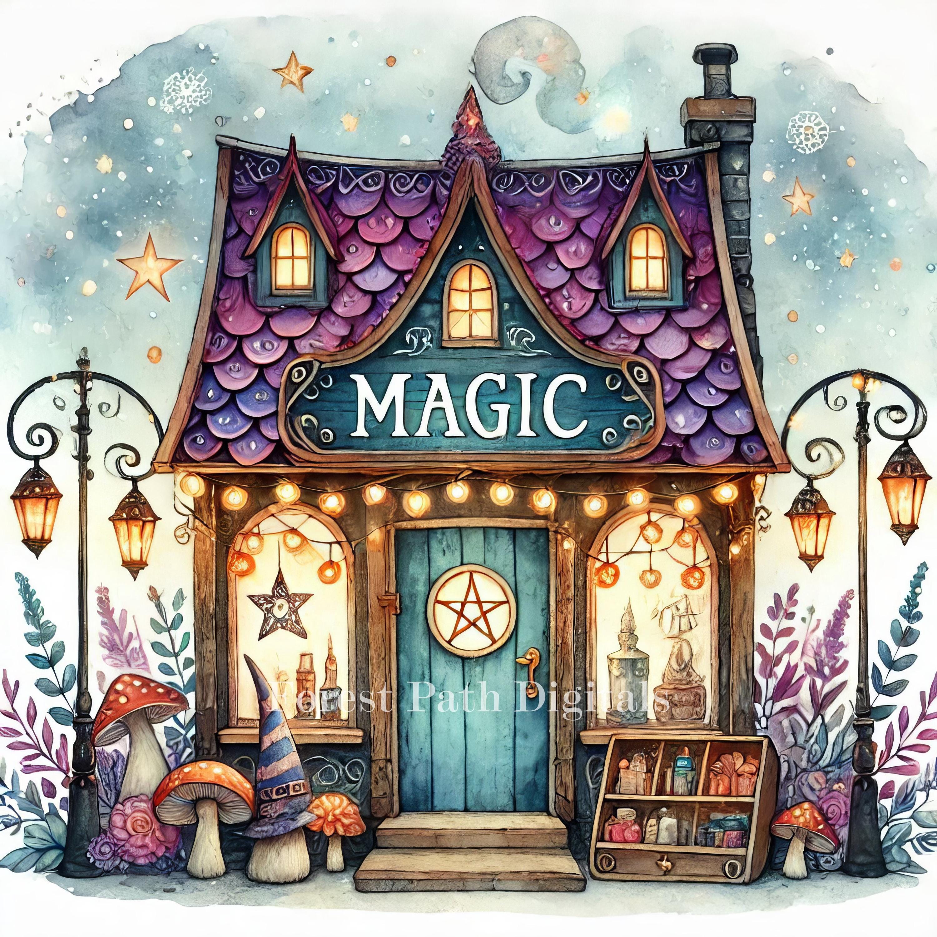 Magic Shop - Clip Art Bundle, Digital Download, Digital Files ...