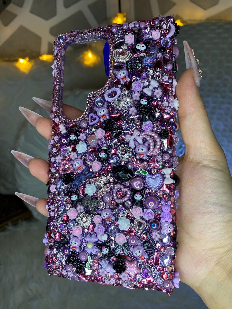 Kuromi Samsung Galaxy S24 Ultra Rhinestone, Bedazzled, Junk Case - Etsy