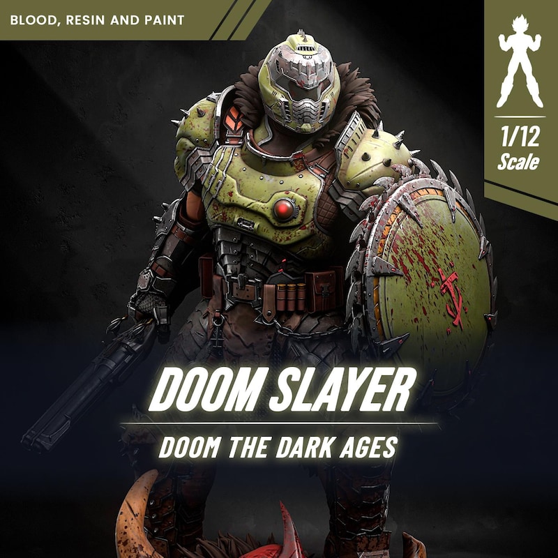 Doom Dark Ages Figure - Etsy