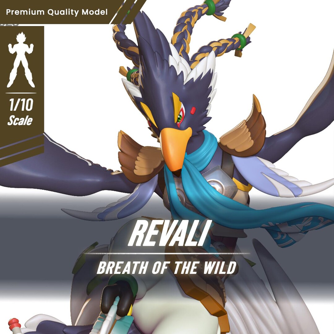 Revali – Zelda: Breath of the Wild | Multi-scale Resin Figurine to ...