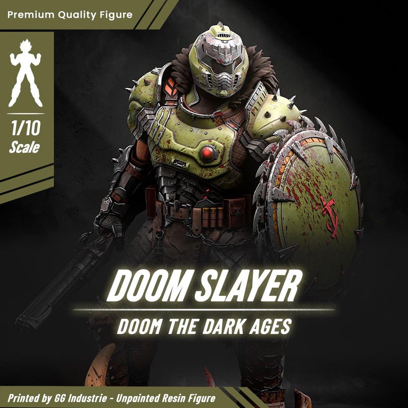Doom Dark Age Action Figure - Etsy