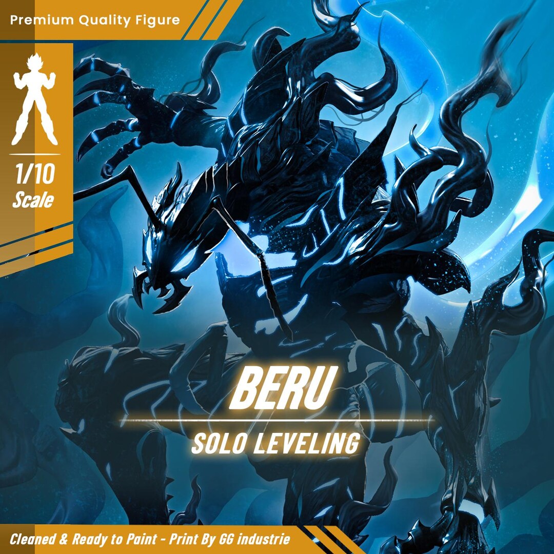 Beru – Solo Leveling | Figurine De Collection à Peindre Imprimé En 3D ...