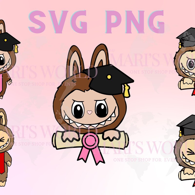 Labubu Graduation - Etsy