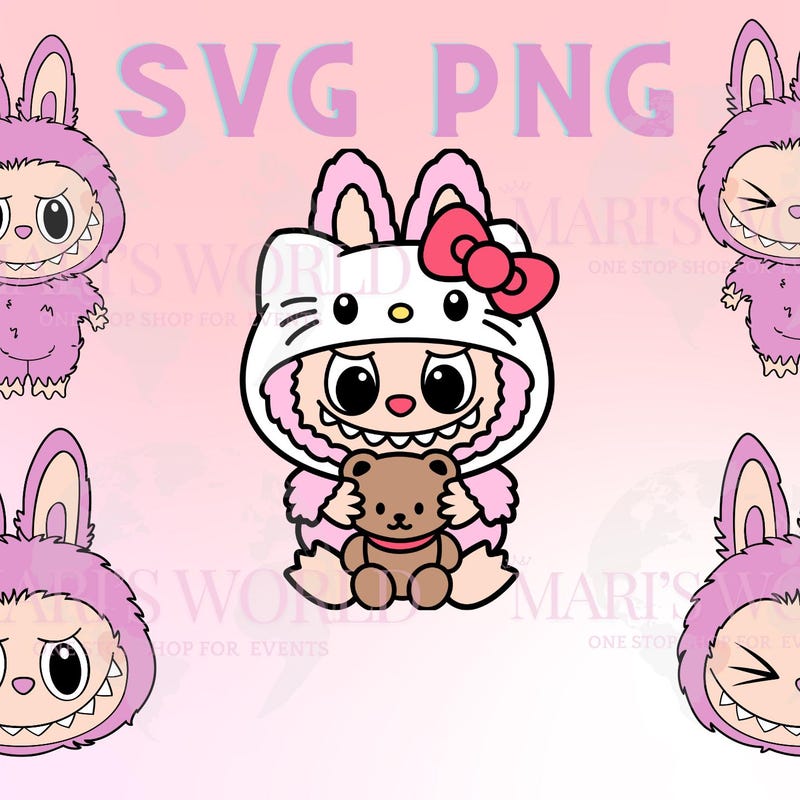 Labubu Stitch - Etsy