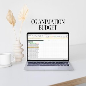 CG/3D Animation Budget Template (excel & Google Sheets) | Flexible for ...