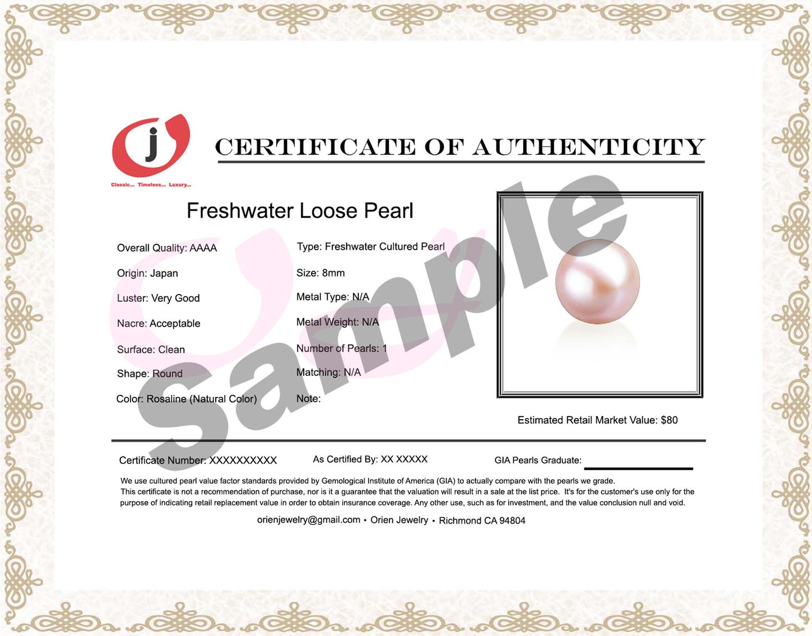 Rosaline Freshwater Pearls 4–10mm | Japanese Loose Pearls for DIY ...