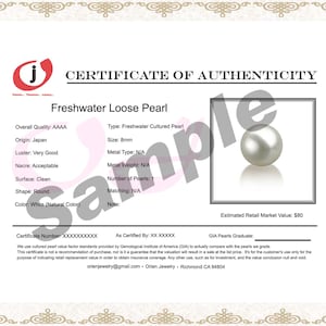 White Freshwater Pearls 5–13mm | Japanese Loose Pearls for DIY Jewelry ...