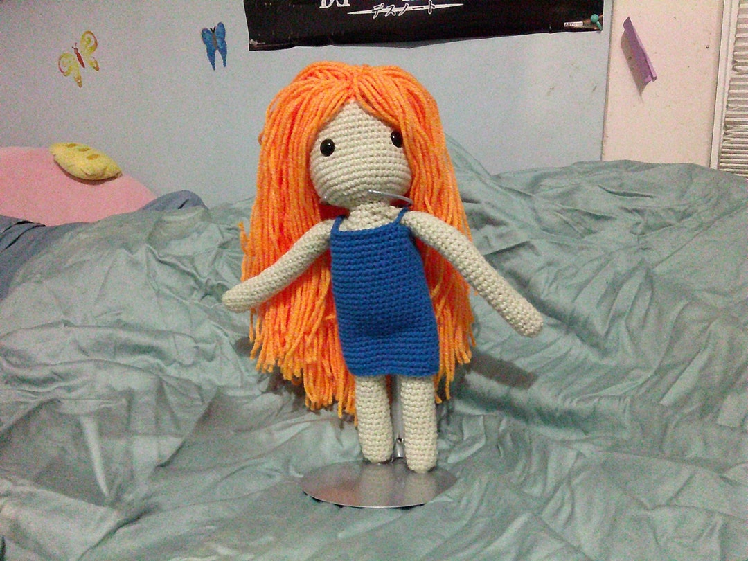 Custom Crochet Doll Removable Clothes Amigurumi 15 Inch Dress-up - Etsy